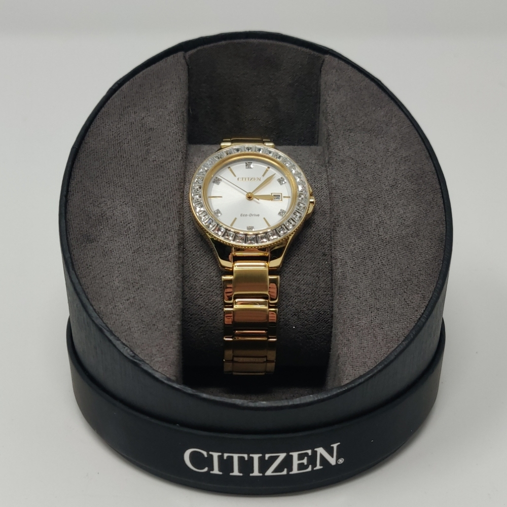 Citizen Silhouette Crystal Eco- Drive Watch - Gem